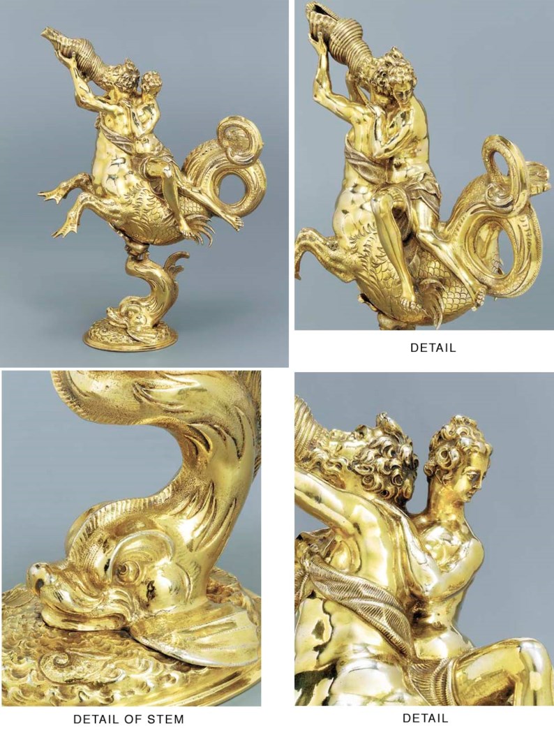 A magnificent German silver-gilt ewer | Christie's