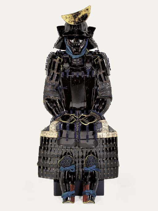 A BLACK LACQUERED SENDAI DO TOSEI GUSOKU (AN ARMOUR WITH A TYPE OF ...