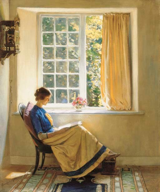 Harold Knight, R.A. (1874-1961) , Morning Sun | Christie's