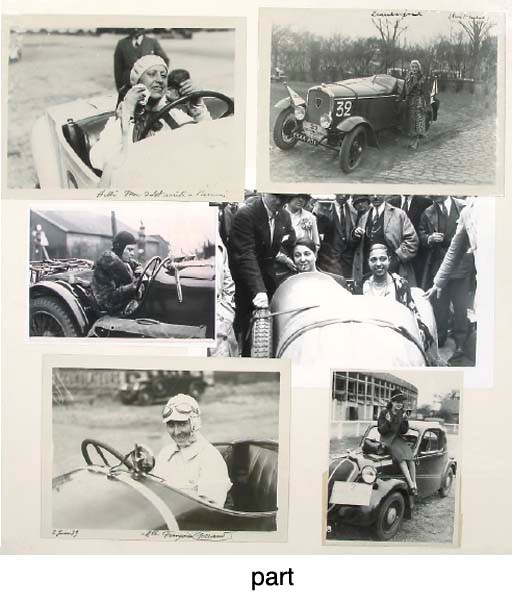 Lady Racing Drivers & European Rallies etc 1920s-1950s; a group of ...