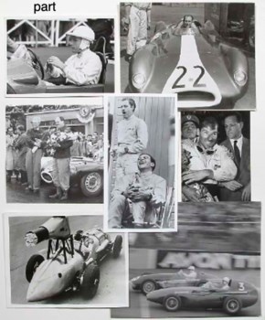 British Post War Motor Racing & Personalities 1940s-1960s; a group of ...