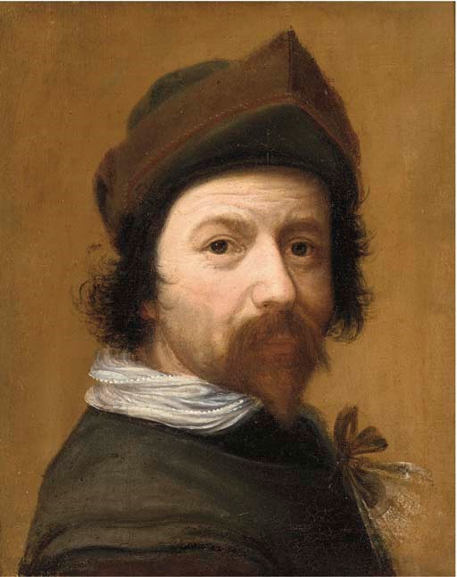 Circle of Louis Finson (Bruges c. 1580-1617 Amsterdam) , Portrait of a ...