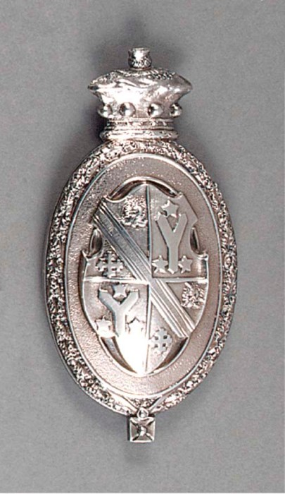 A Victorian Silver Livery Badge , MARK OF EDWARD & JOHN BARNARD, LONDON ...