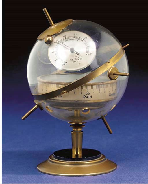 An unusual 20th-Century barometer/hygrometer, | Christie's