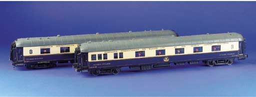 CIWL twin bogie corridor Pullman coaches, | Christie's