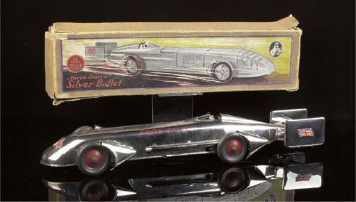 A Günthermann clockwork 'De Luxe Edition' Kaye Don's Sunbeam 'Silver ...