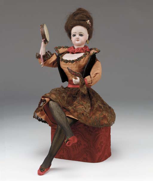 A Lambert clown guitar player automaton | Christie's