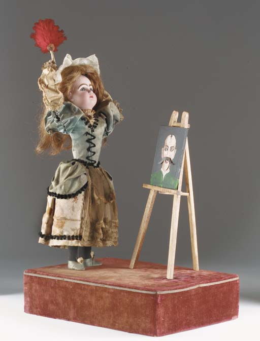 A Lambert clown guitar player automaton | Christie's