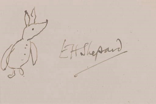 Ernest Howard Shepard (1879-1976) , Piglet | Christie's