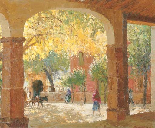 FREMONT F. ELLIS (1897-1985) , Adobe, Numero de Dias | Christie's