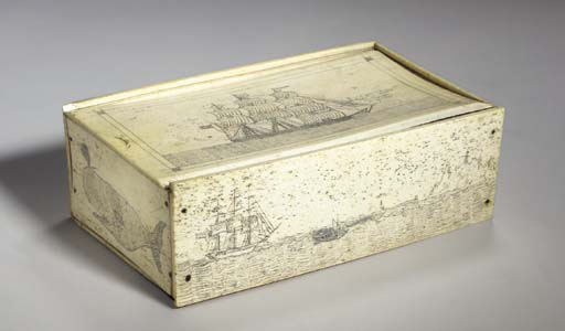 TWO SCRIMSHAW BUSKS , AMERICAN, 19TH CENTURY | Christie's