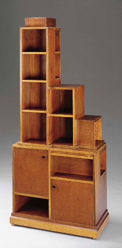A MAHOGANY 'SKYSCRAPER' BOOKCASE , PAUL FRANKL, CIRCA 1928 | Christie's