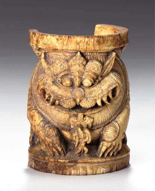 An Ivory Throne-Leg** , INDIA, ORISSA, CIRCA 17TH CENTURY | Christie's