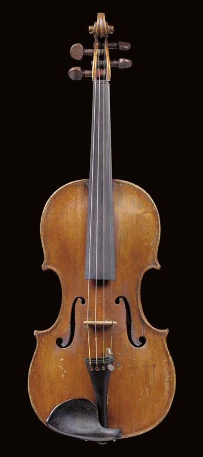 AN 18TH CENTURY VIOLIN , ASCRIBED TO PIETRO AND FRANCESCO MANTEGAZZA ...