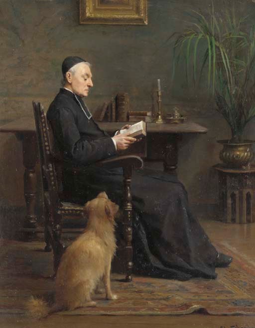 Charles Baptiste Schreiber (French, 1845-1903) , The Breviary | Christie's