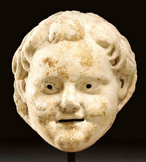 A ROMAN MARBLE OSCILLUM , CIRCA 1ST CENTURY A.D. | Christie's