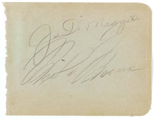 Authentic Marilyn Monroe Autograph