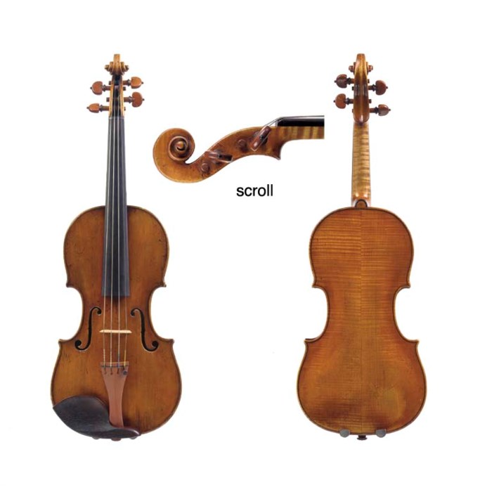 AN 18TH CENTURY ITALIAN VIOLIN , BY LORENZO AND TOMMASO CARCASSI ...