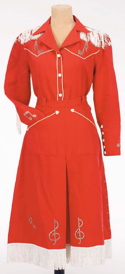 PATSY CLINE 'RED COWGIRL' ENSEMBLE | Christie's