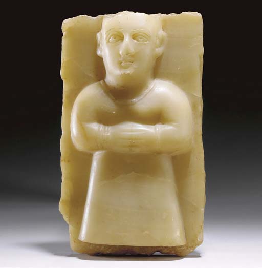A SOUTH ARABIAN LIMESTONE PILLAR STELE , CIRCA 2ND CENTURY B.C.-2ND ...