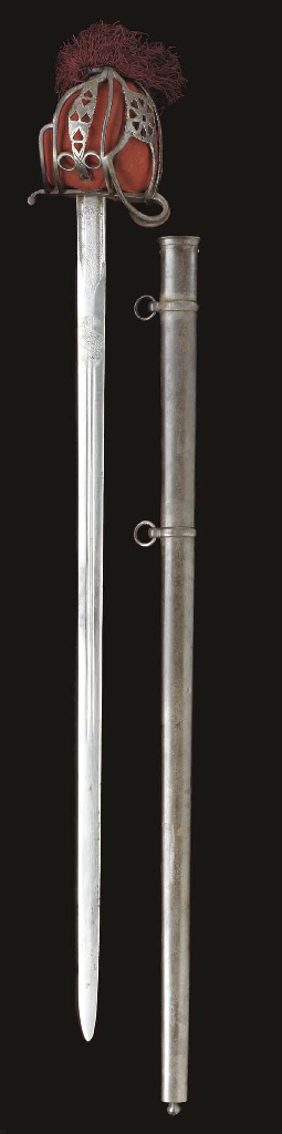 AN OFFICER'S HIGHLAND BROADSWORD (CLAYMORE) OF THE 93RD SUTHERLAND ...