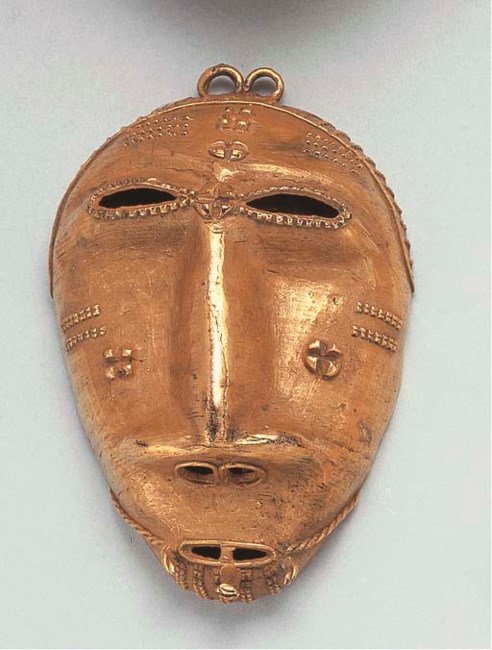 PENDENTIF-MASQUE EN OR-FETICHE AKAN , CÔTE D'IVOIRE | Christie's