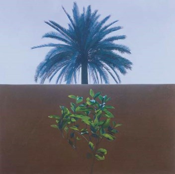 WILLIAM DELAFIELD COOK (b. 1936), Untitled (Two Trees and a Wall ...