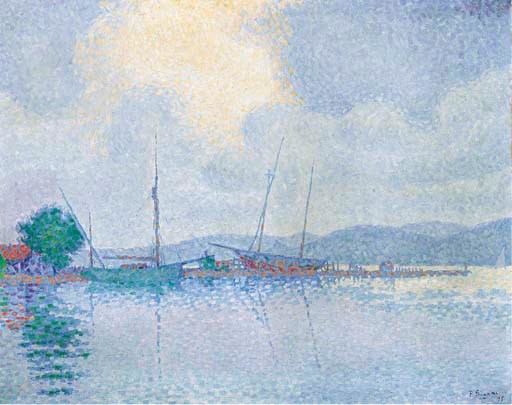Paul Signac (1863-1935) , Saint-Tropez, après l'orage | Christie's