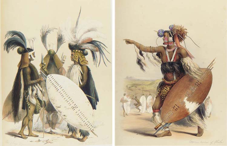 ANGAS, George Fife (1822-1886). The Kafirs Illustrated in a series of ...