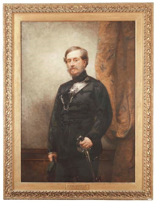 THE HON. HENRY RICHARD GRAVES (1818-1882) , PORTRAIT OF COLONEL ROBERT ...