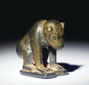 A GREEK BRONZE FIGURE OF A BEAR , 4TH CENTURY B.C. OR LATER | Christie's