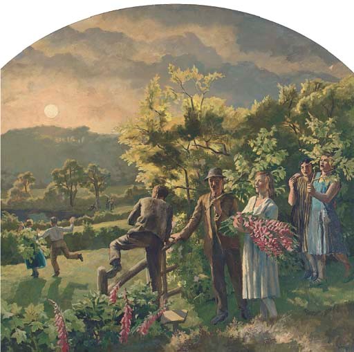 Stephen Bone (1904-1958) , Evening | Christie's