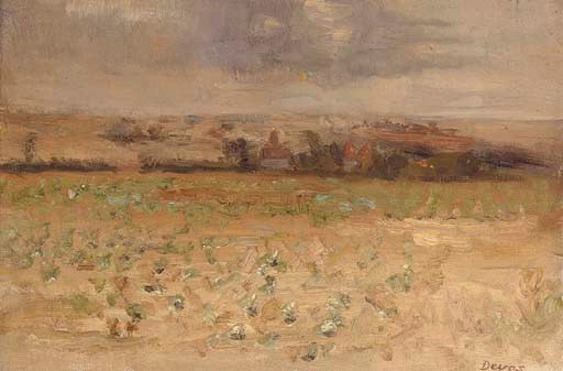 Anthony Devas, A.R.A. (1911-1958) , Suffolk landscape | Christie's