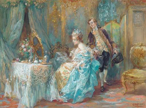 Vicente de Paredes (Spanish, 1845-1903) , Before the night out | Christie's