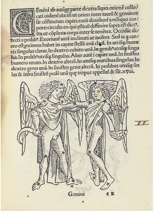 HYGINUS, Caius Julius (fl. 2nd century, attributed to). Poeticon ...