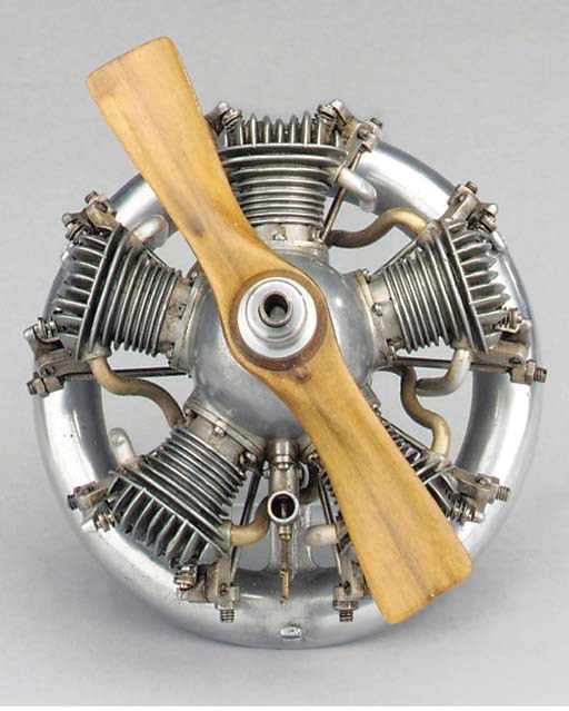 A Morton M5 five cylinder spark ignition radial engine, | Christie's