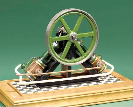 A model of Brunel's Double Diagonal Steam Engine, | Christie's