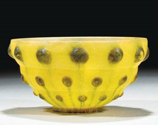 A PATE-DE-VERRE VASE , JEAN ADNET FOR AMALRIC VICTOR WALTER | Christie's