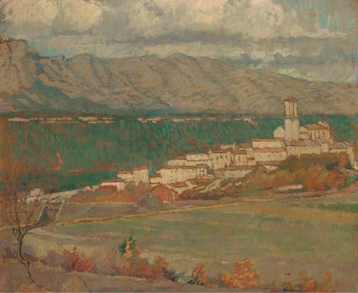 Anna Hope Hudson (1869-1957) , Vauvenargue | Christie's