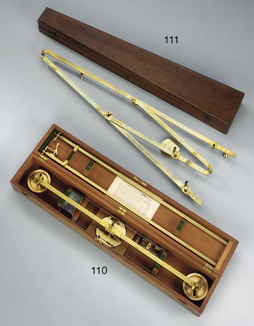 A good early 20th-Century lacquered-brass eidograph,