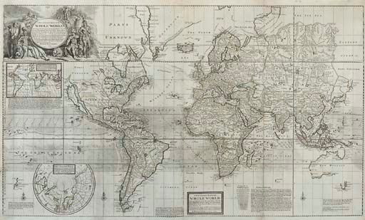 An early 18th-Century world map,