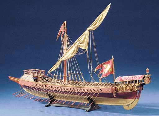A MODEL OF THE VENETIAN GALLEY LA CAPITANA IL VENETIA (1569) | Christie's