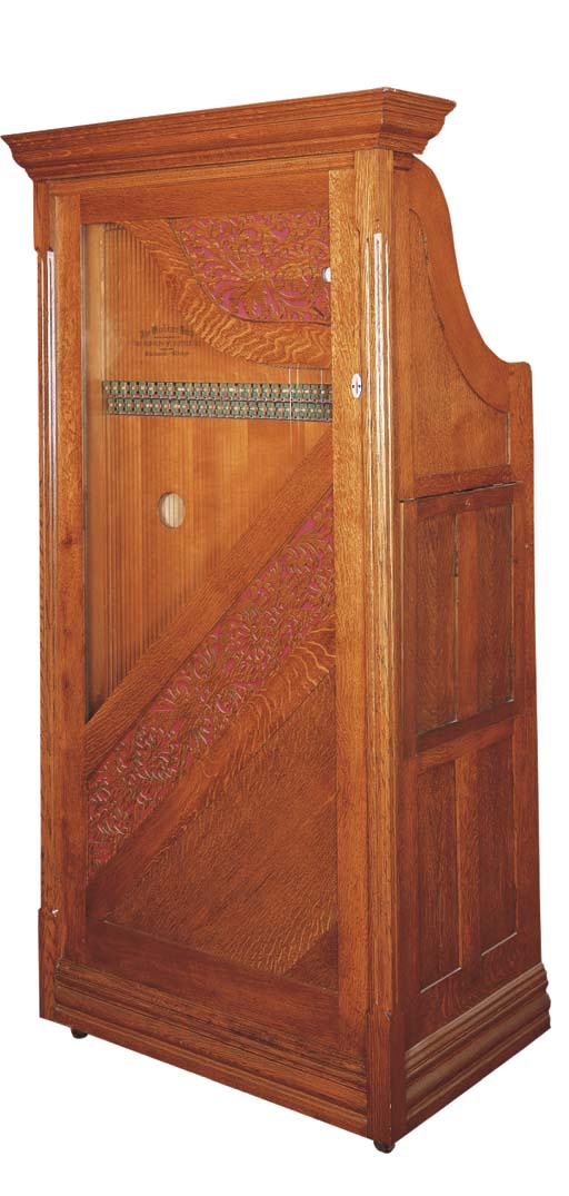 A Wurlitzer Harp replica,