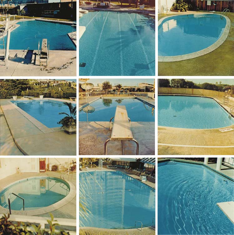 Ed Ruscha (b. 1937) , Nine Swimming Pools | Christie's