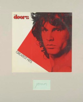 JIM MORRISON OF THE DOORS AUTOGRAPH | Christie's