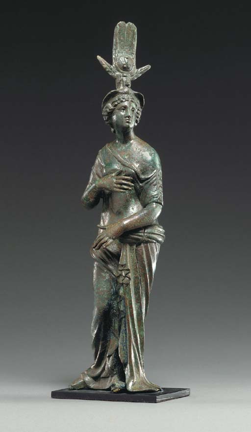 A ROMAN BRONZE ISIS-APHRODITE