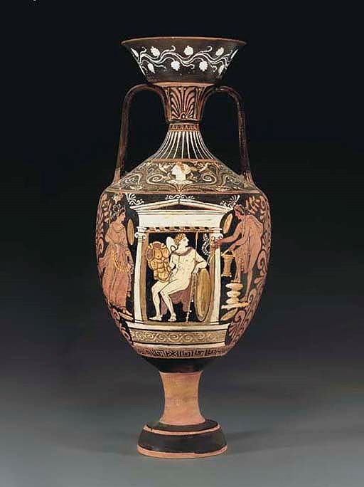 AN APULIAN RED-FIGURED AMPHORA , CIRCA 330-310 B.C. | Christie's