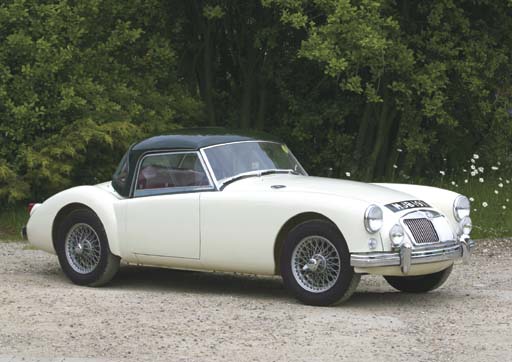 MGA ROADSTER RALLY CAR, Ex-usine, 1956, Liège-Rome-Liège | Christie's