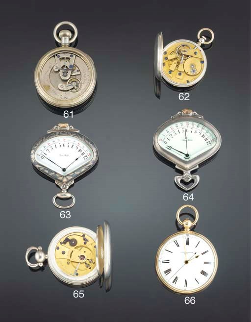 Patent Union Chronometer. An 18 carat gold cased open face lever pocket ...