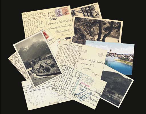 LAWRENCE, David Herbert (1885-1930). A collection of eleven autograph ...